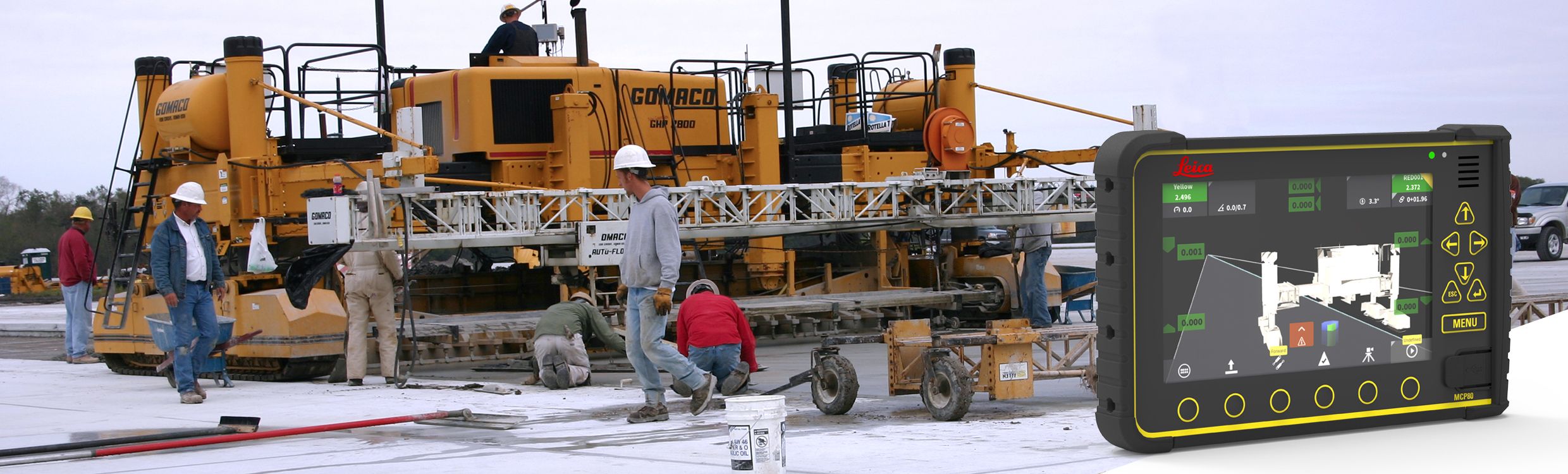 Leica iCON machine control paving solution | C.R.Kennedy Geospatial ...