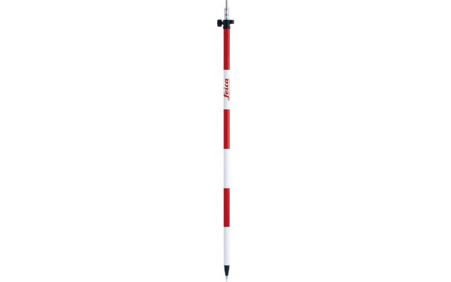 Leica GLS111 2.6m Telescopic Reflector / Prism Pole with Leica Spigot ...