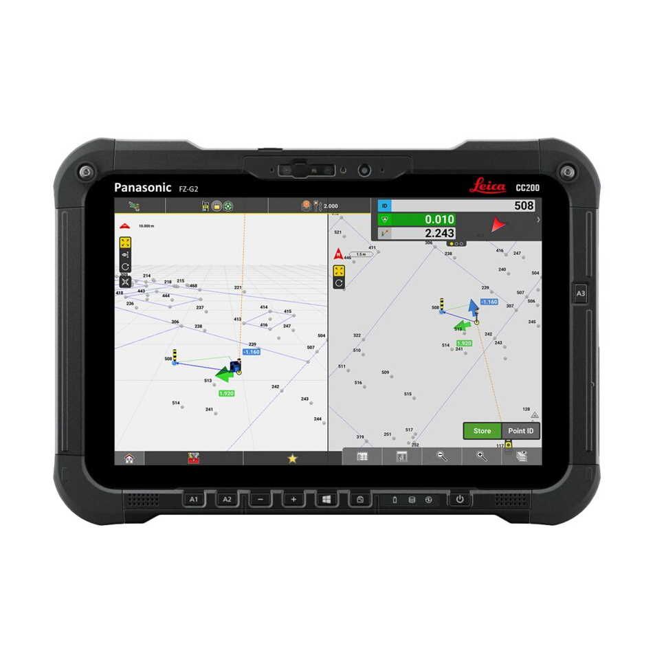 Leica iCON CC200 Rugged 10" Tablet PC LG972089 | C.R. Kennedy