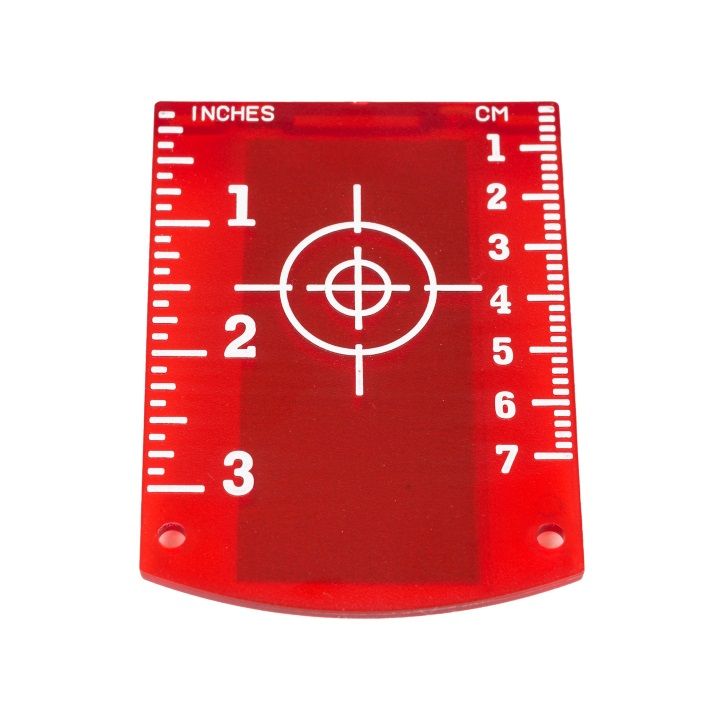 TUF Red Laser Target TUFTARGETR | C.R.Kennedy Geospatial Solutions