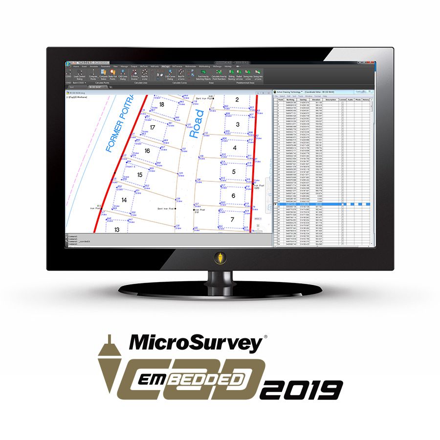 MicroSurvey embeddedCAD SW-EM-PRE | C.R.Kennedy Geospatial Solutions