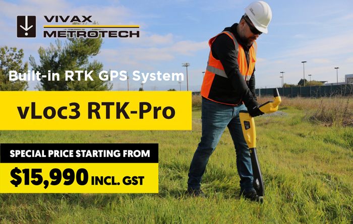 vLoc3 RTK-Pro October Promotion | C.R.Kennedy Geospatial Solutions