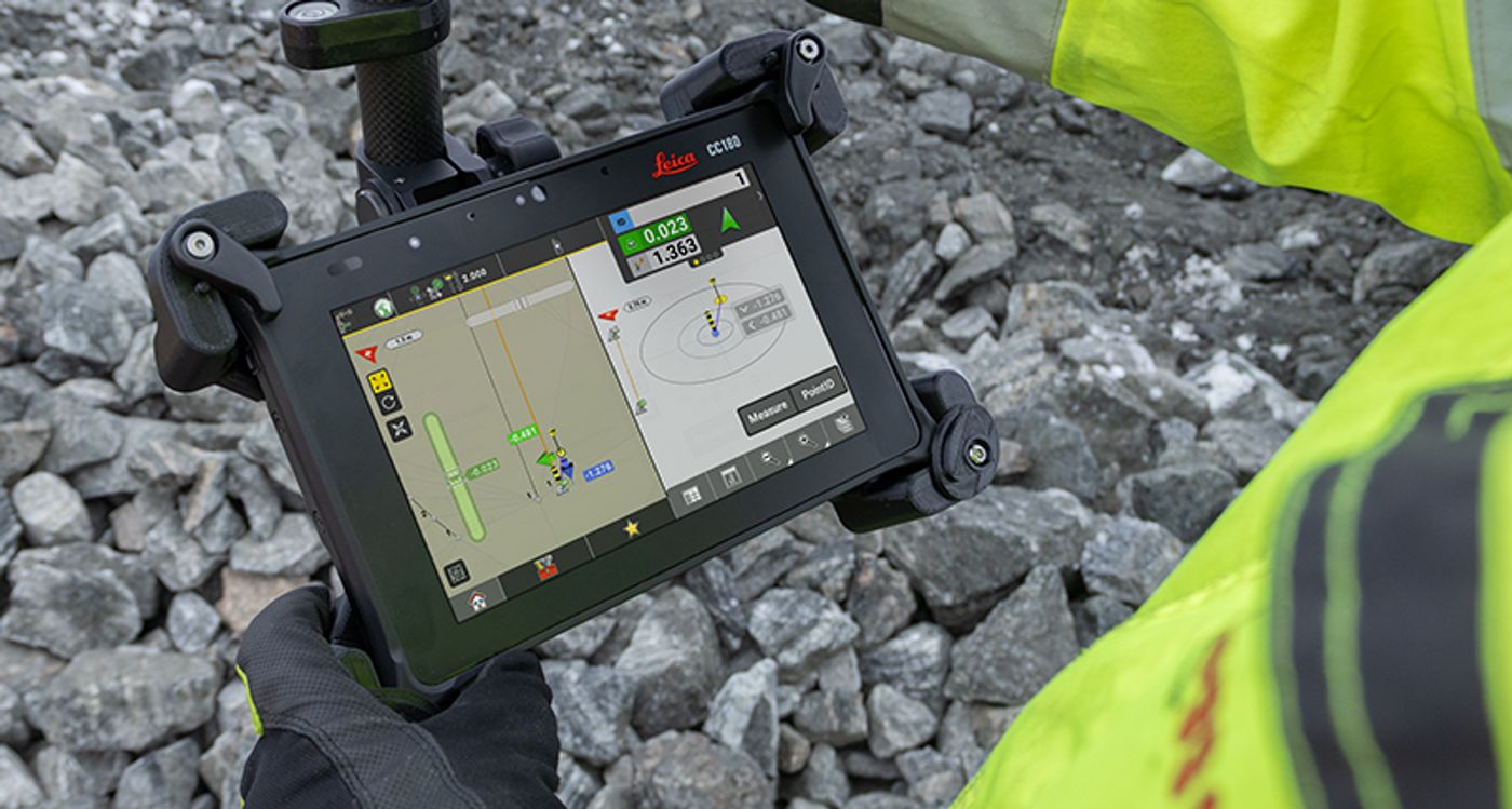 Leica iCON CC180 8" Tablet Field Controller LG999243 | C.R.Kennedy ...